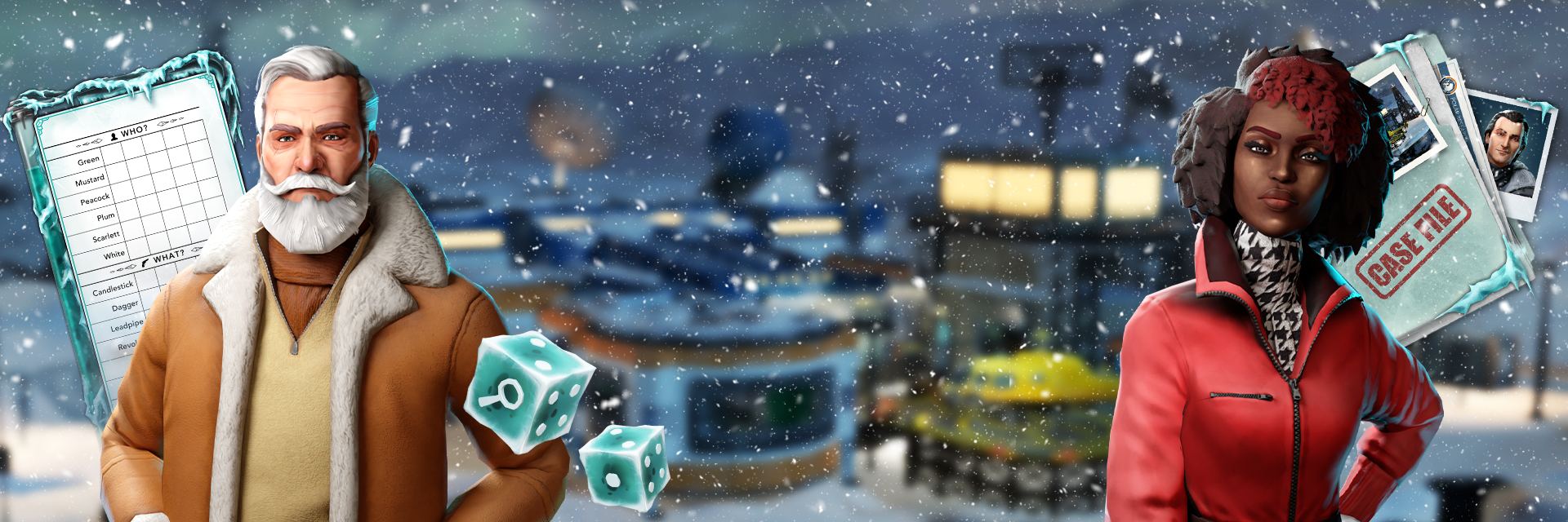 CLUE/CLUEDO Lets the Cold In with New Crime Scene – Polar Research ...